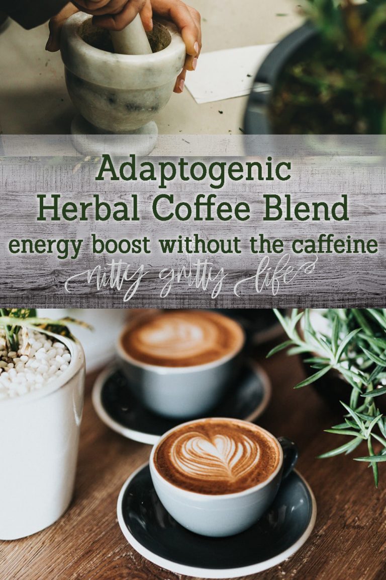 Adaptogenic Herbal Coffee Blend for Tired & Stressed People - Nitty ...