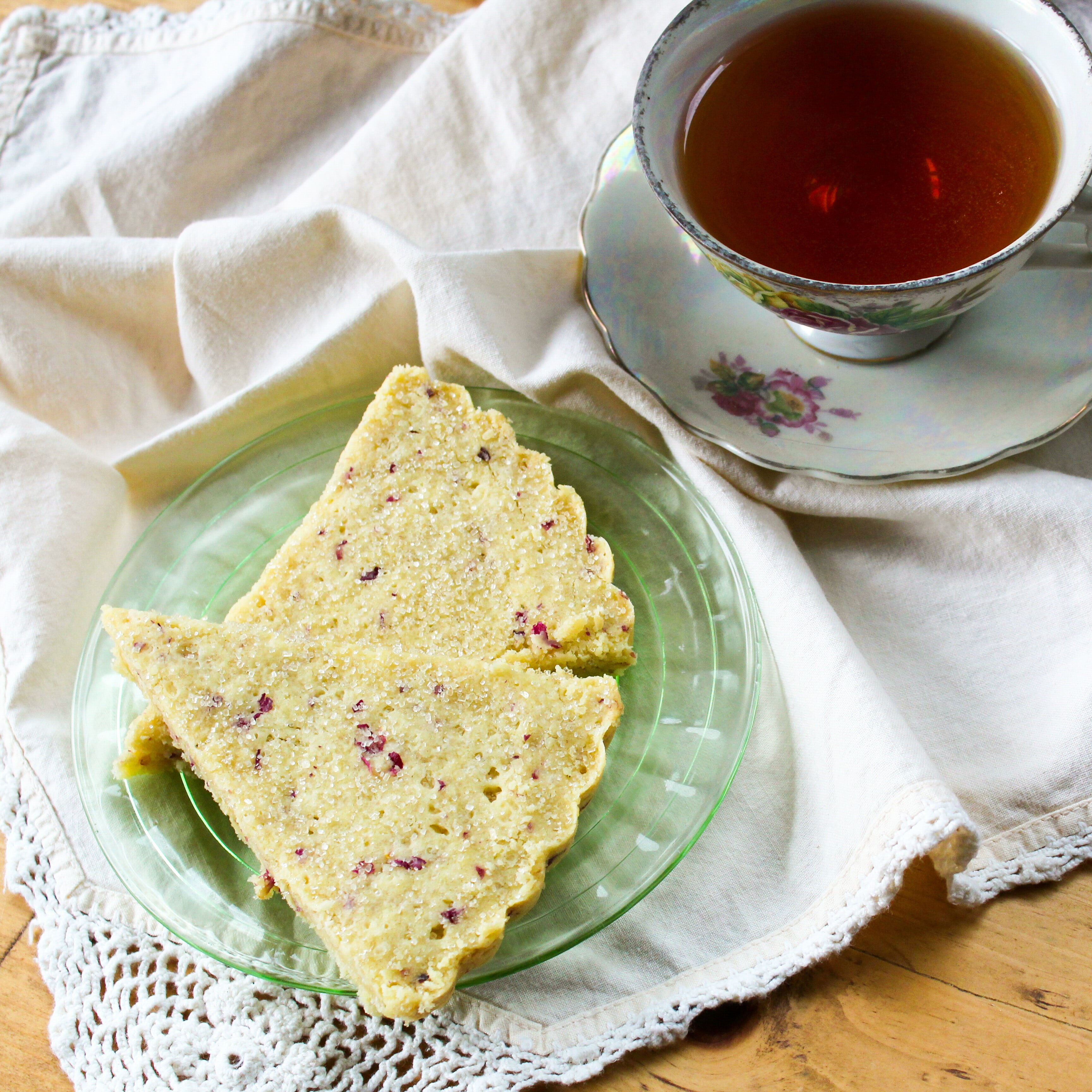 Wildflower Scottish Shortbread - Nitty Gritty Life