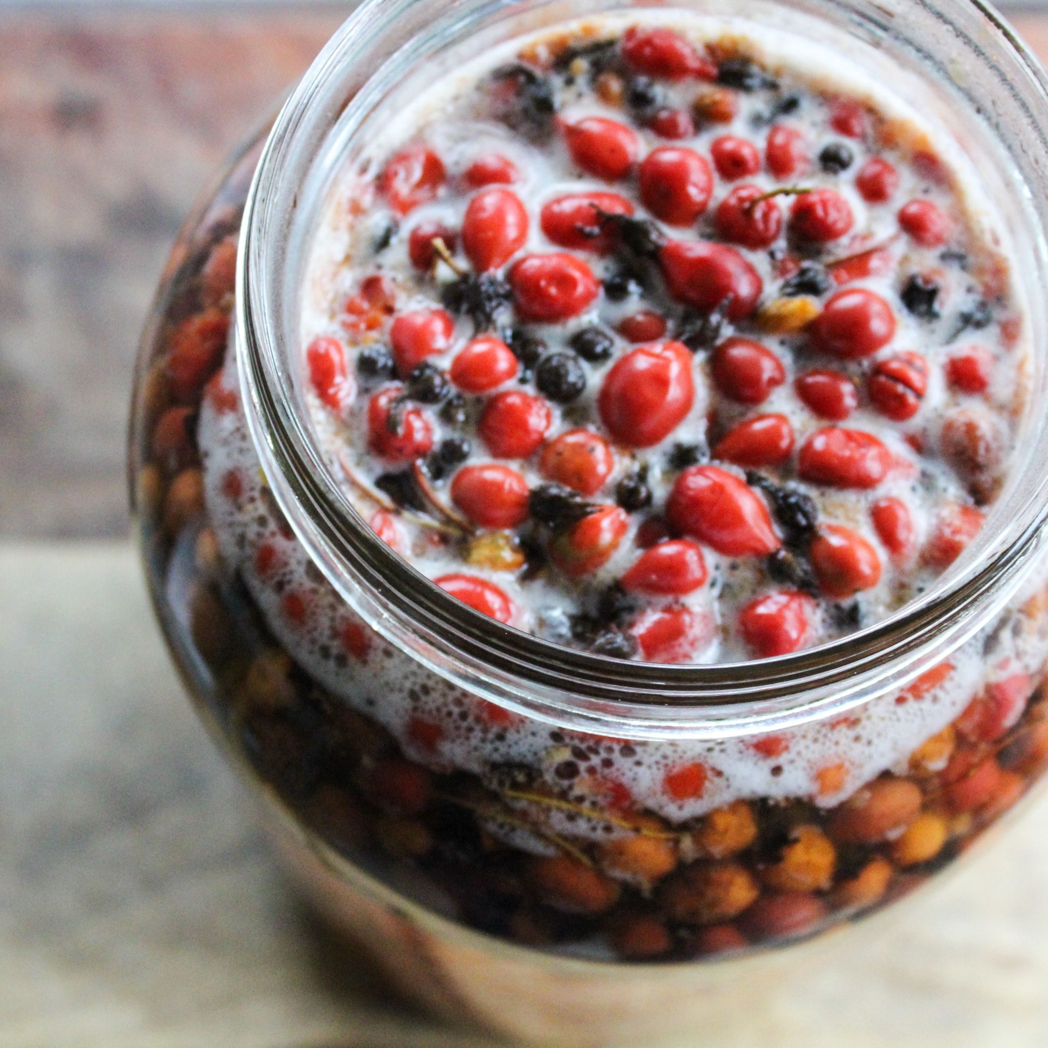 Spiced Hawthorn and Rose Hip Mead for a Joyful Heart