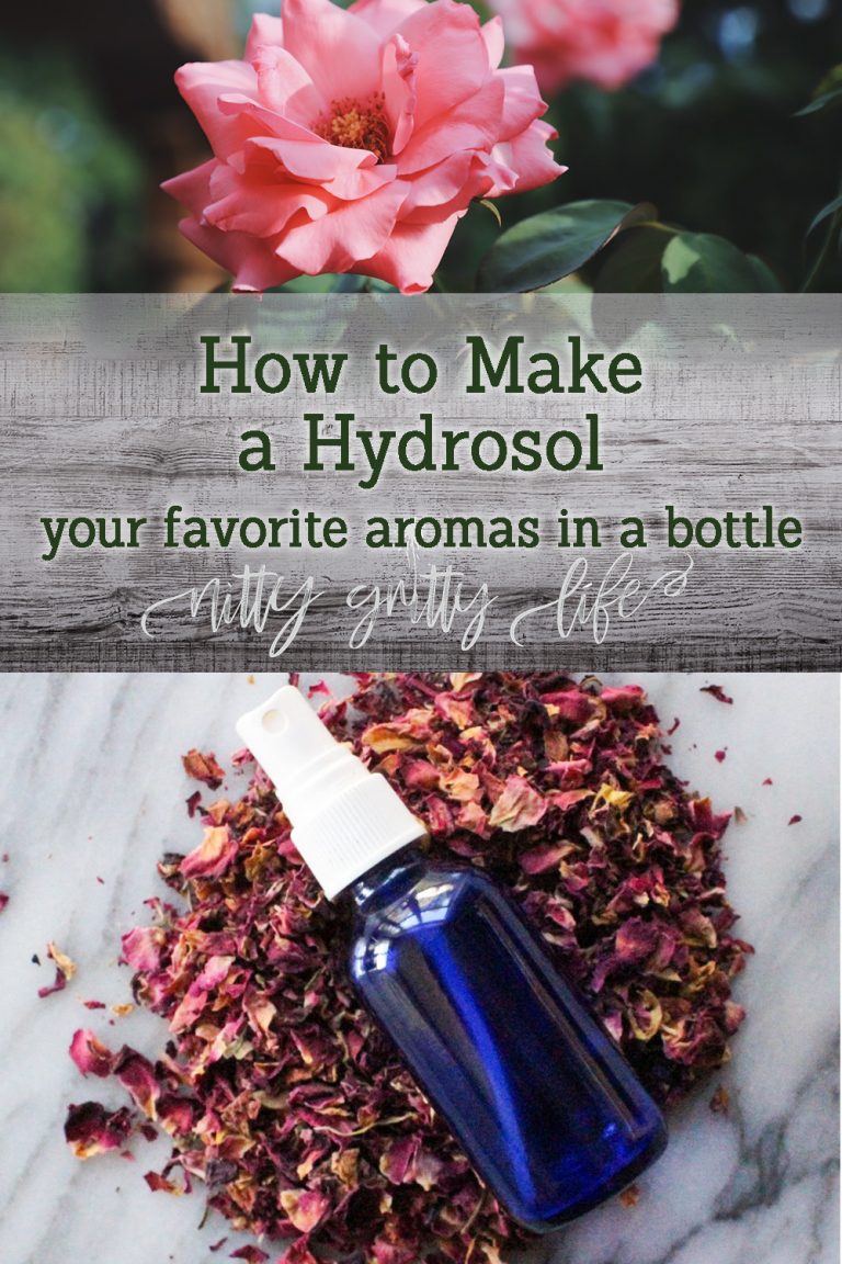 How to Make an Aromatic Hydrosol at Home Without a Still