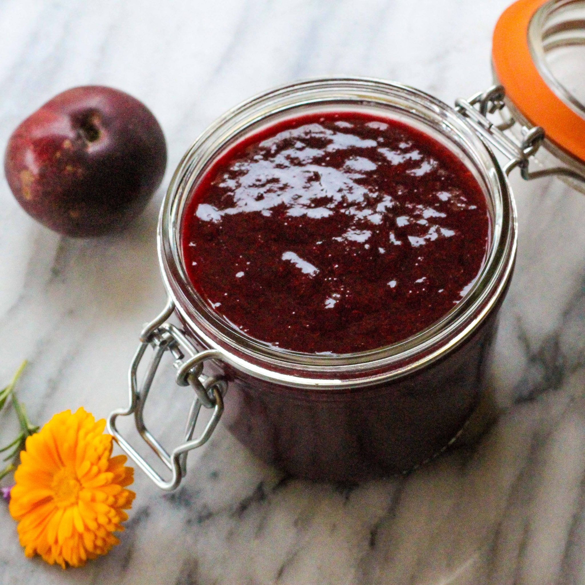 Luscious Plum Butter & Thoughts on the Shift in Seasons