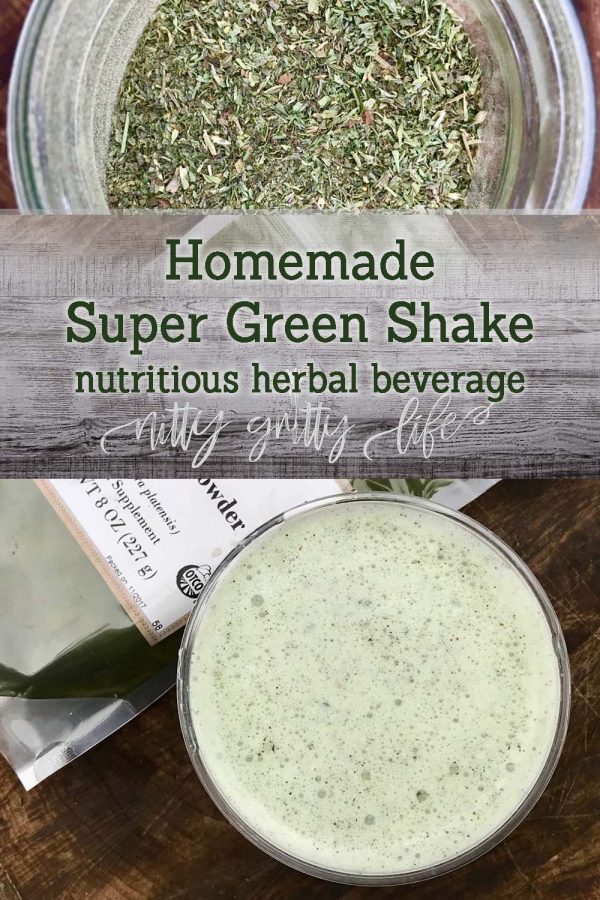 Remake the Shake: Tasty Super Green Shake - Nitty Gritty Life